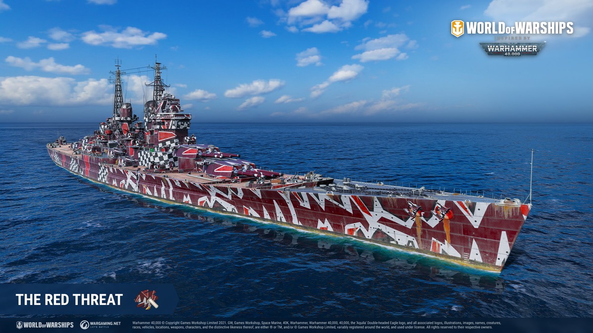 WoWS x Warhammer 40,000: Orks and Black Templars | World of Warships