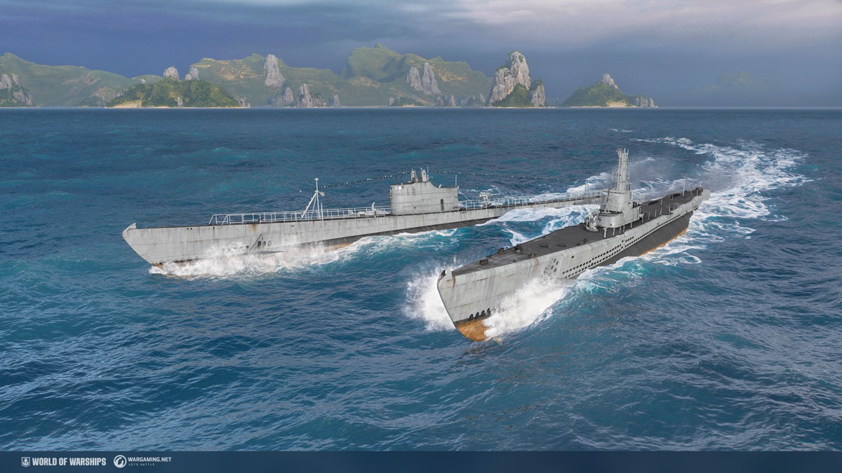 Submarines in the Armory | World of Warships