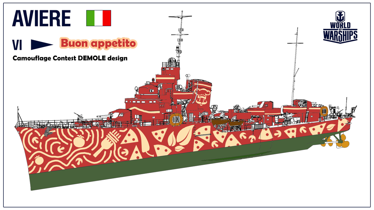 Results: Aviere Camouflage Contest | World of Warships