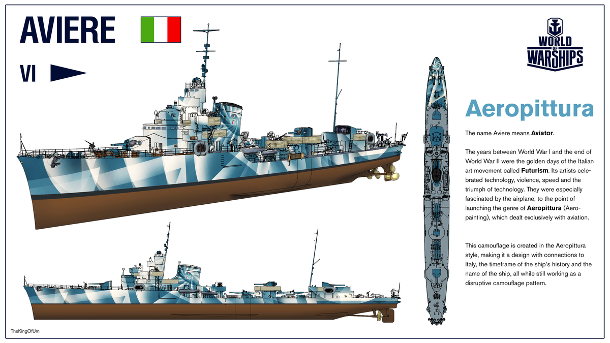 Results: Aviere Camouflage Contest | World of Warships