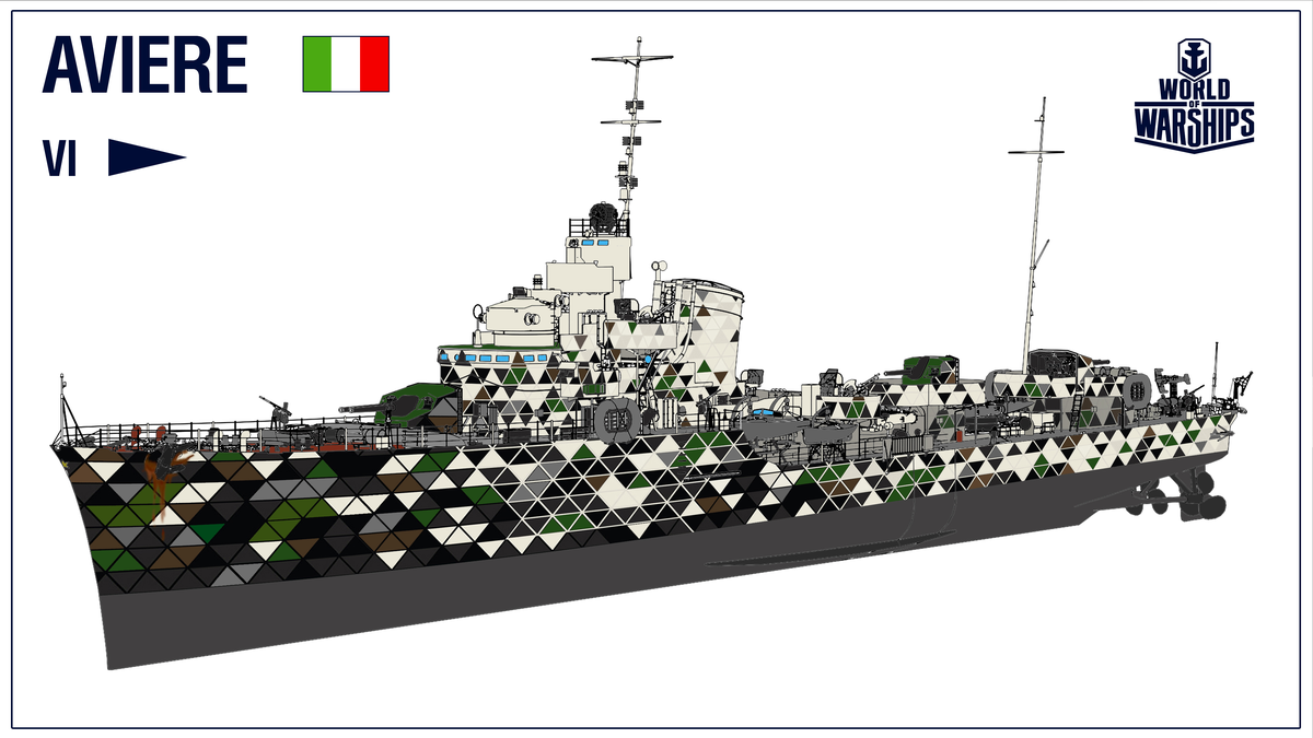 Results: Aviere Camouflage Contest | World of Warships